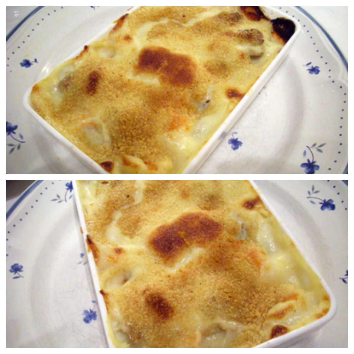 Gratin de poisson et surimi - La recette facile par Toqués 2 Cuisine