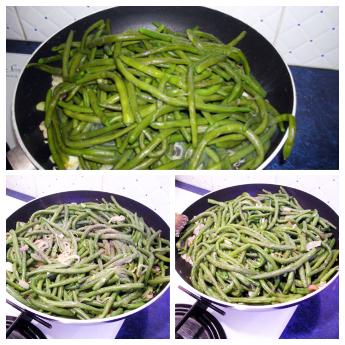 Haricots verts frais poêlés - La recette facile par Toqués 2 Cuisine