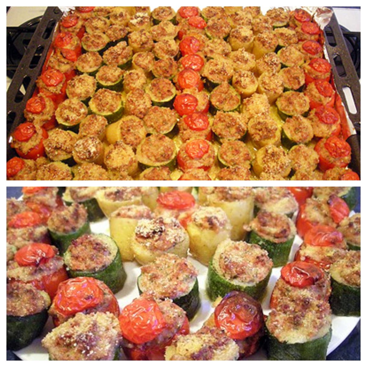 Minis légumes farcis - La recette facile par Toqués 2 Cuisine