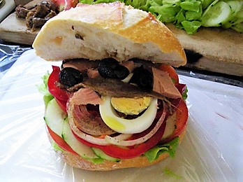 Pan bagna - La recette facile par Toqués 2 Cuisine