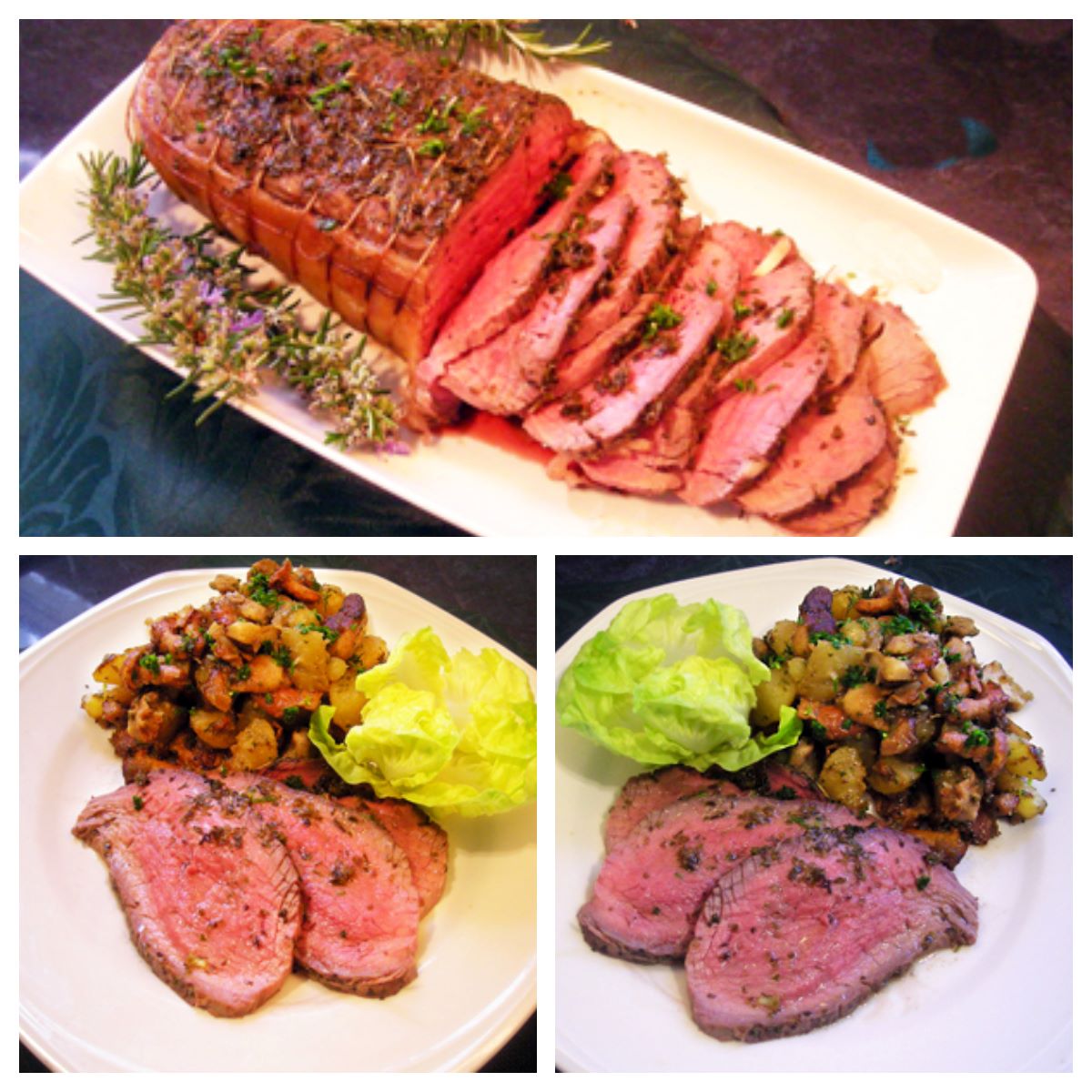 Rôti de boeuf aux herbes - La recette facile par Toqués 2 Cuisine