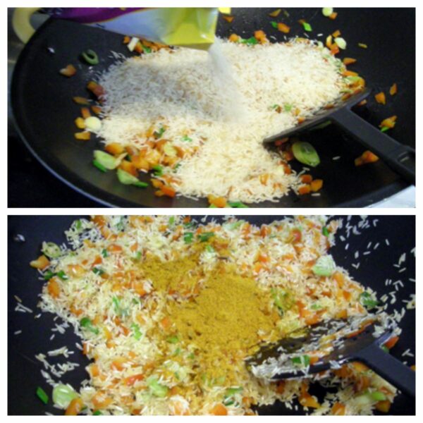 Riz Basmati au curry - La recette facile par Toqués 2 Cuisine