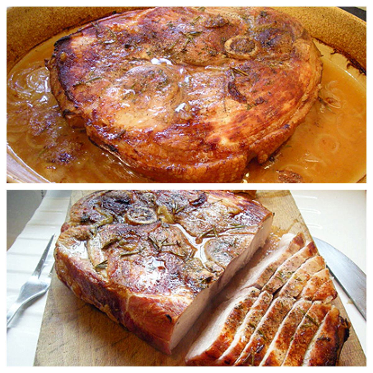 Rouelle de porc aux haricots - La recette facile par Toqués 2 Cuisine