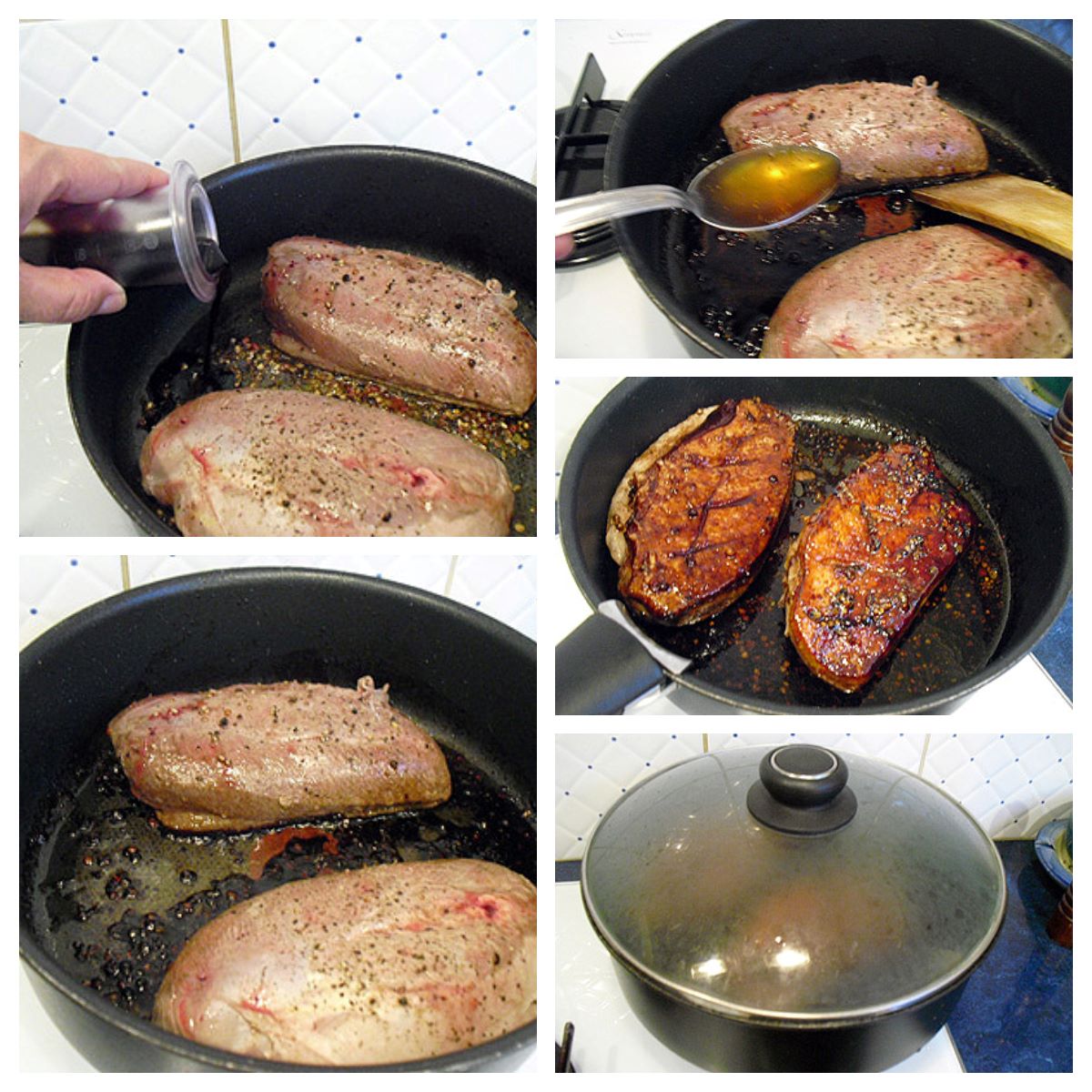 Magrets de canard au miel - La recette facile par Toqués 2 Cuisine