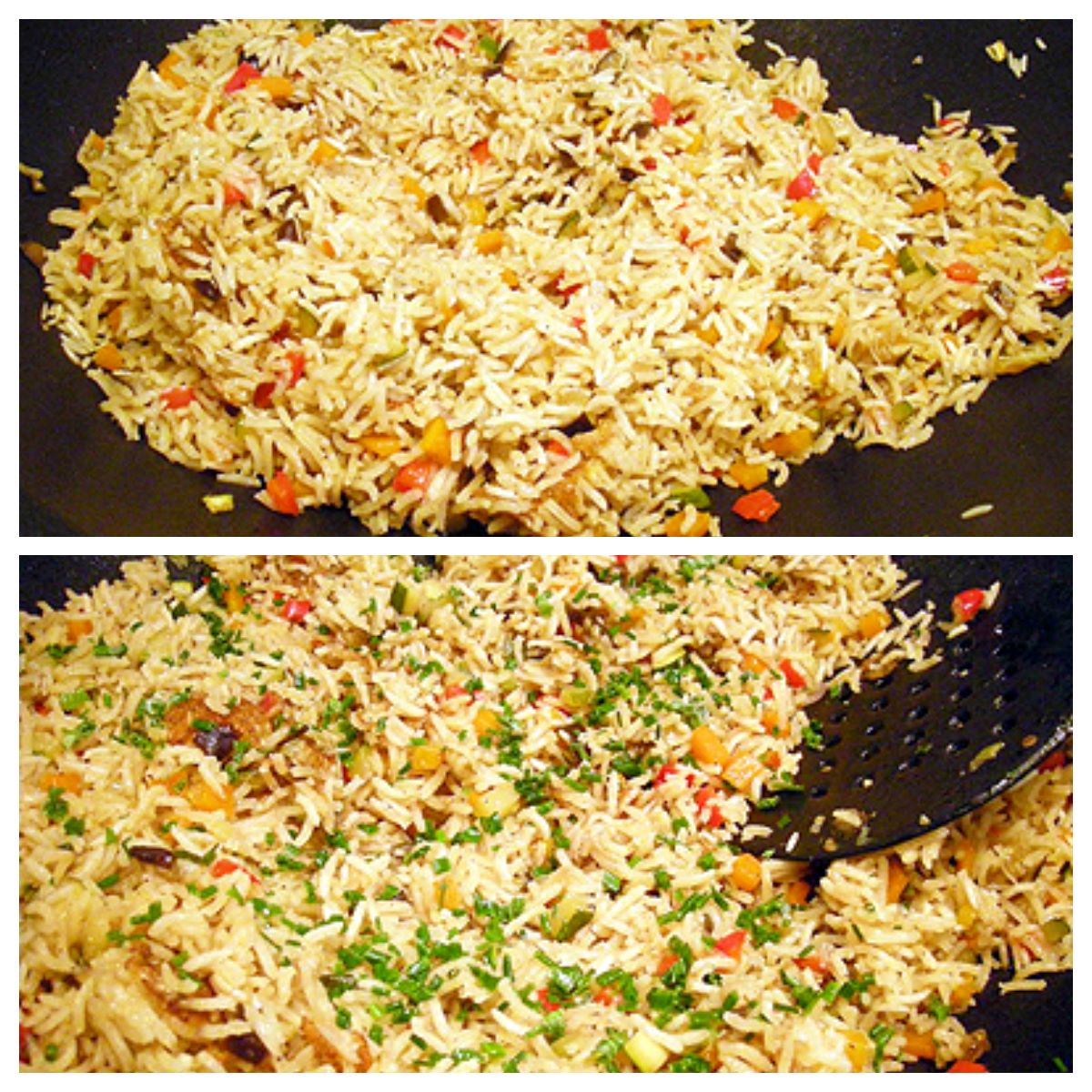 Riz basmati aux petits legumes - La recette facile par Toqués 2 Cuisine