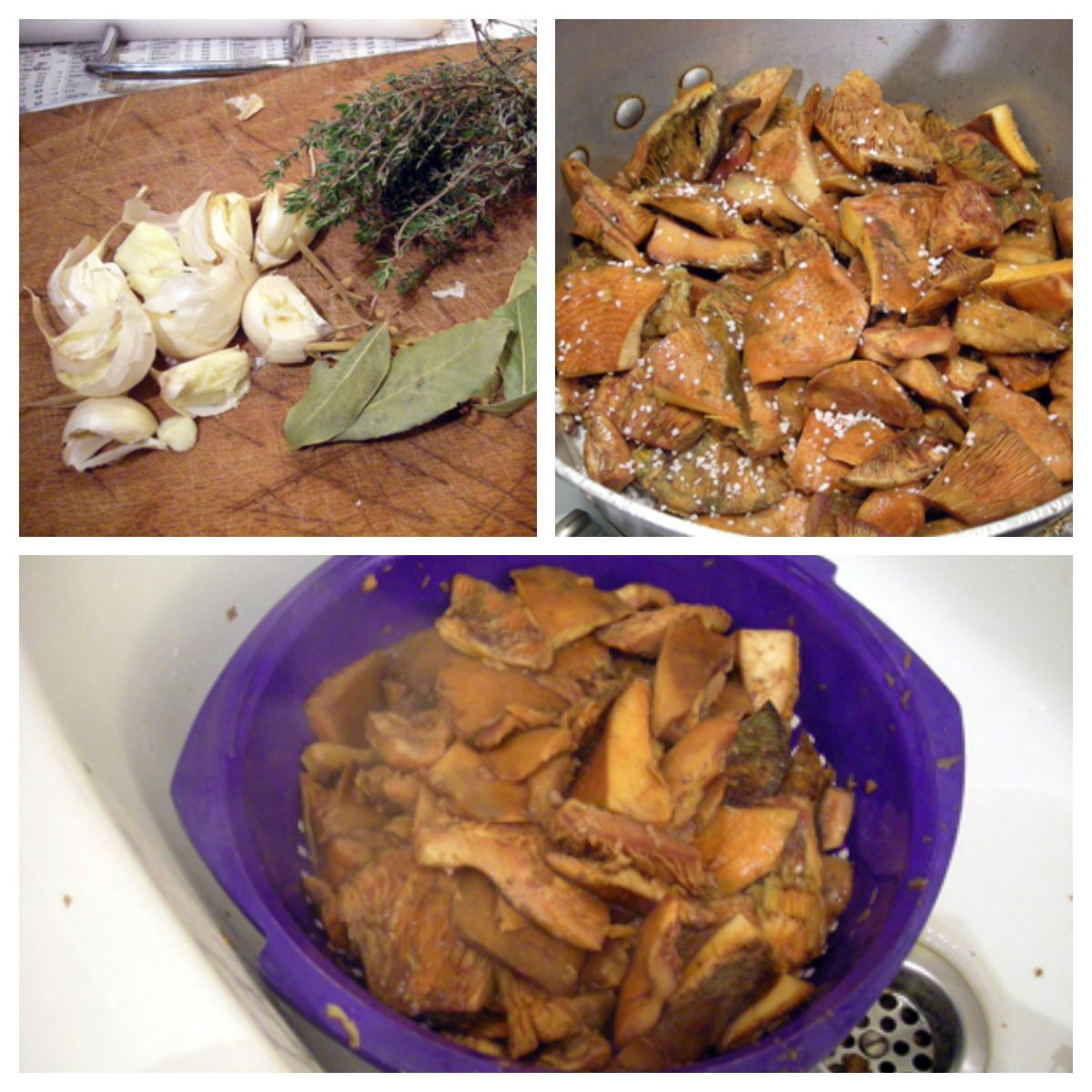 Champignons sanguins en conserve à l'huile - La recette facile par ...