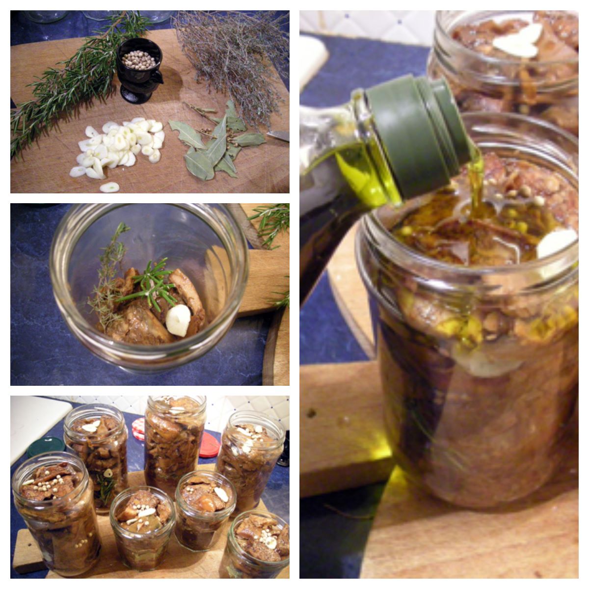 Champignons sanguins en conserve à l'huile - La recette facile par ...