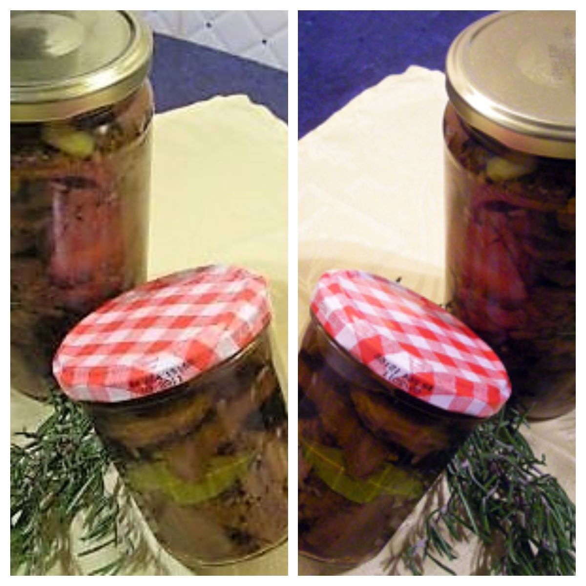 Champignons sanguins en conserve à l'huile - La recette facile par ...