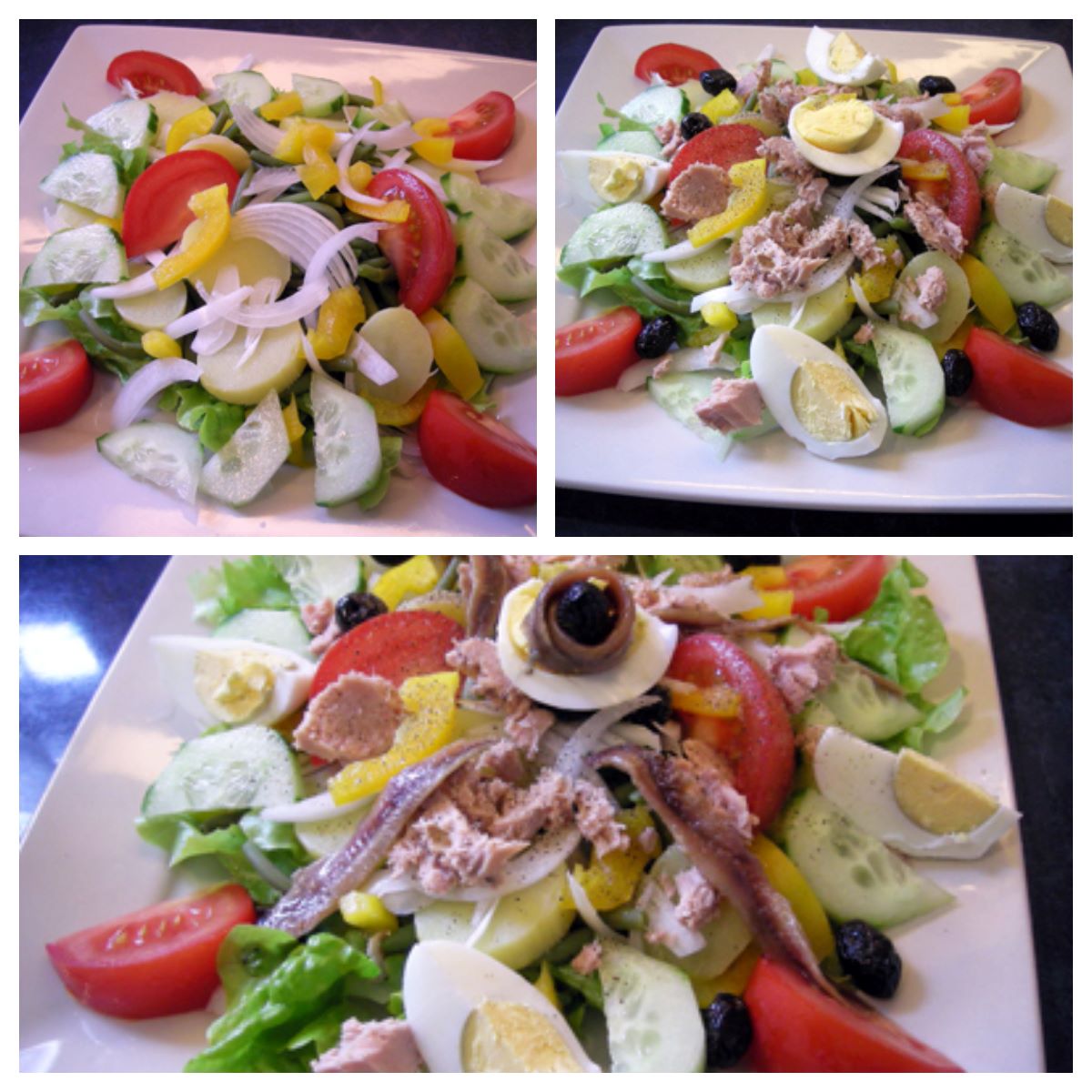 Salade niçoise - La recette facile par Toqués 2 Cuisine