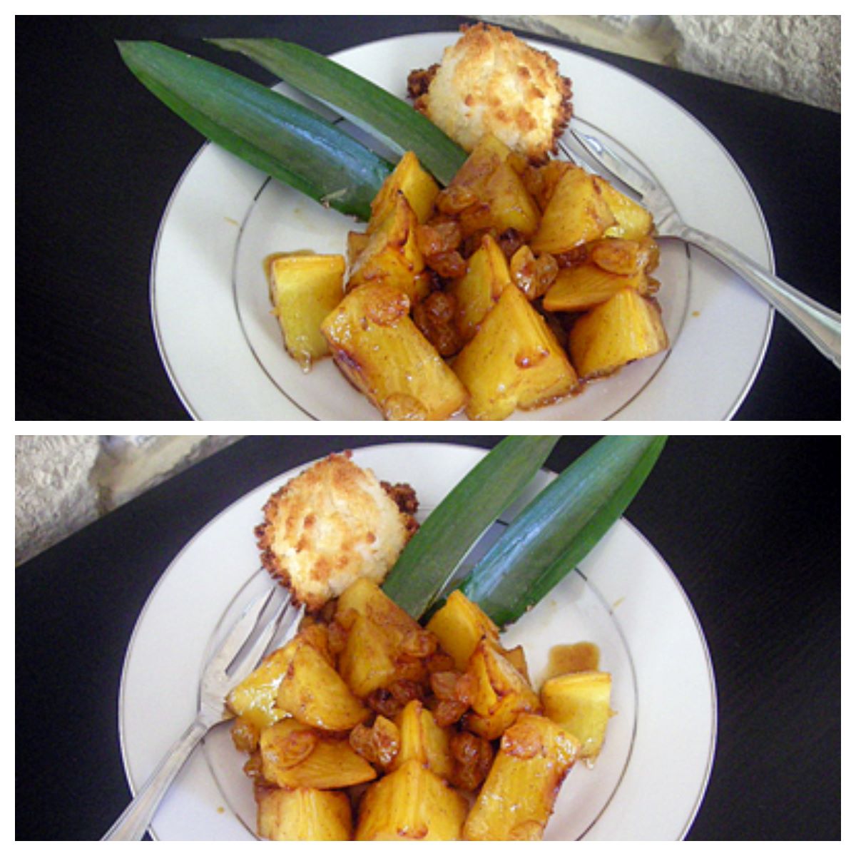 Ananas rôti - La recette facile par Toqués 2 Cuisine