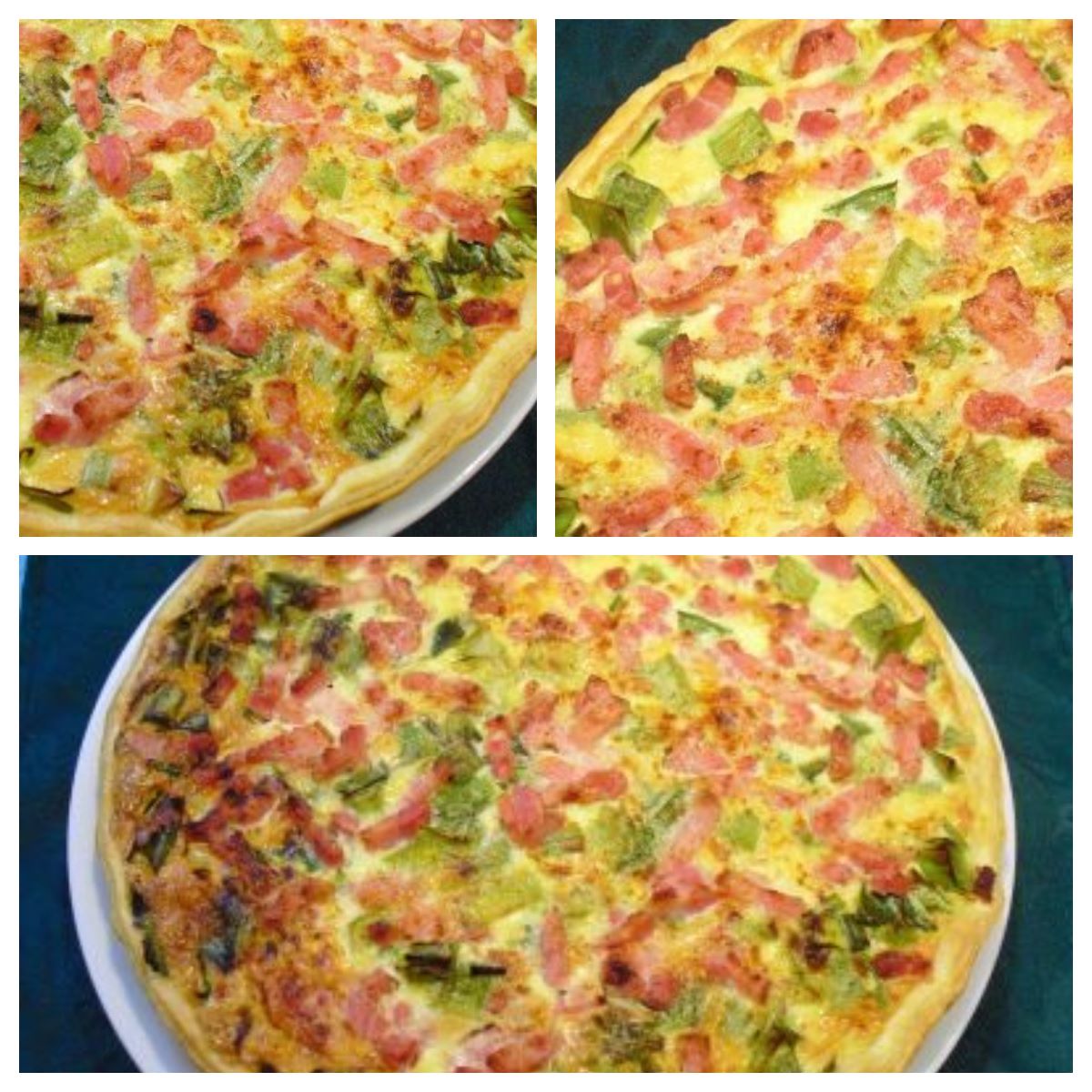 Quiche aux poireaux et lardons - La recette facile par Toqués 2 Cuisine