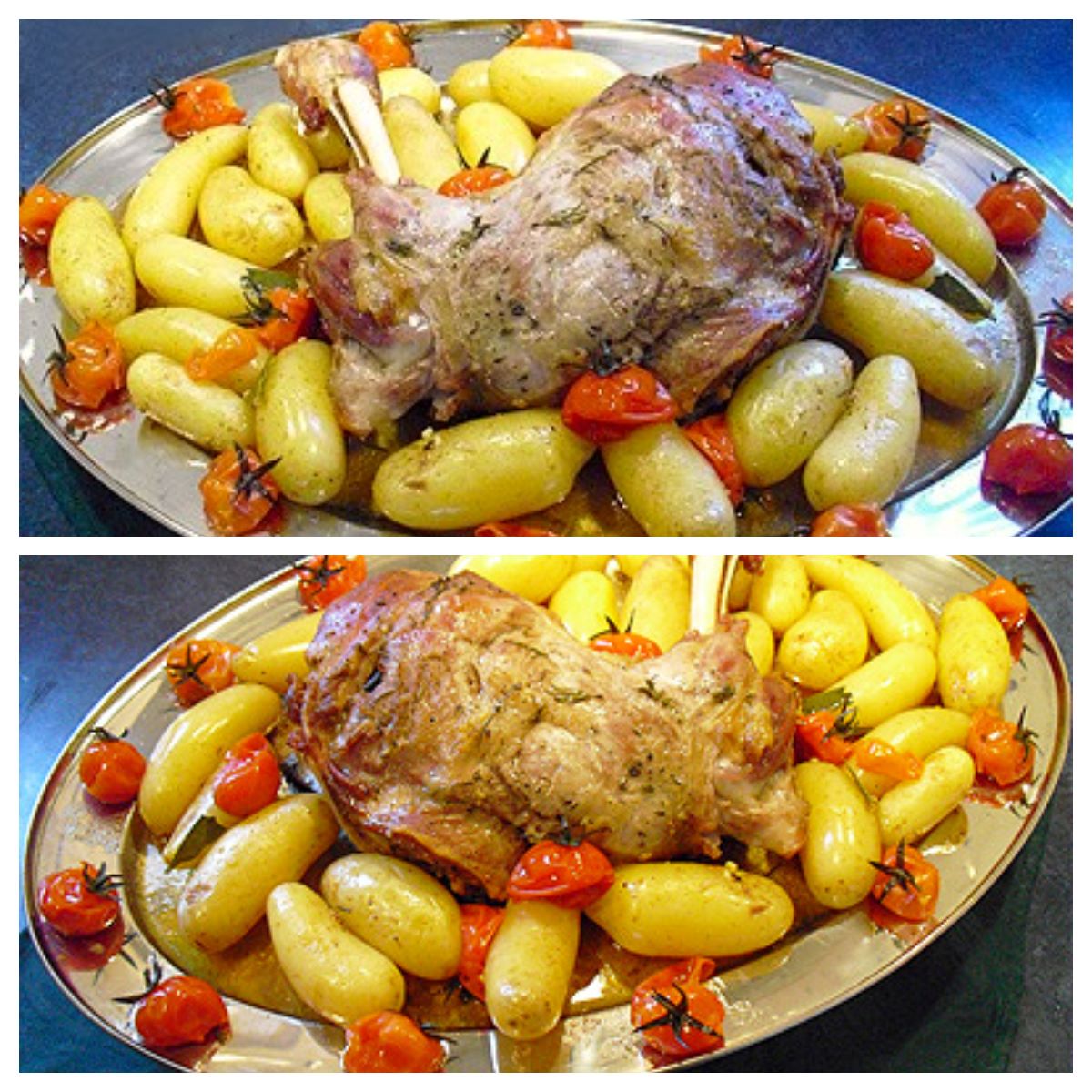 Epaule d'agneau au four - La recette facile par Toqués 2 Cuisine