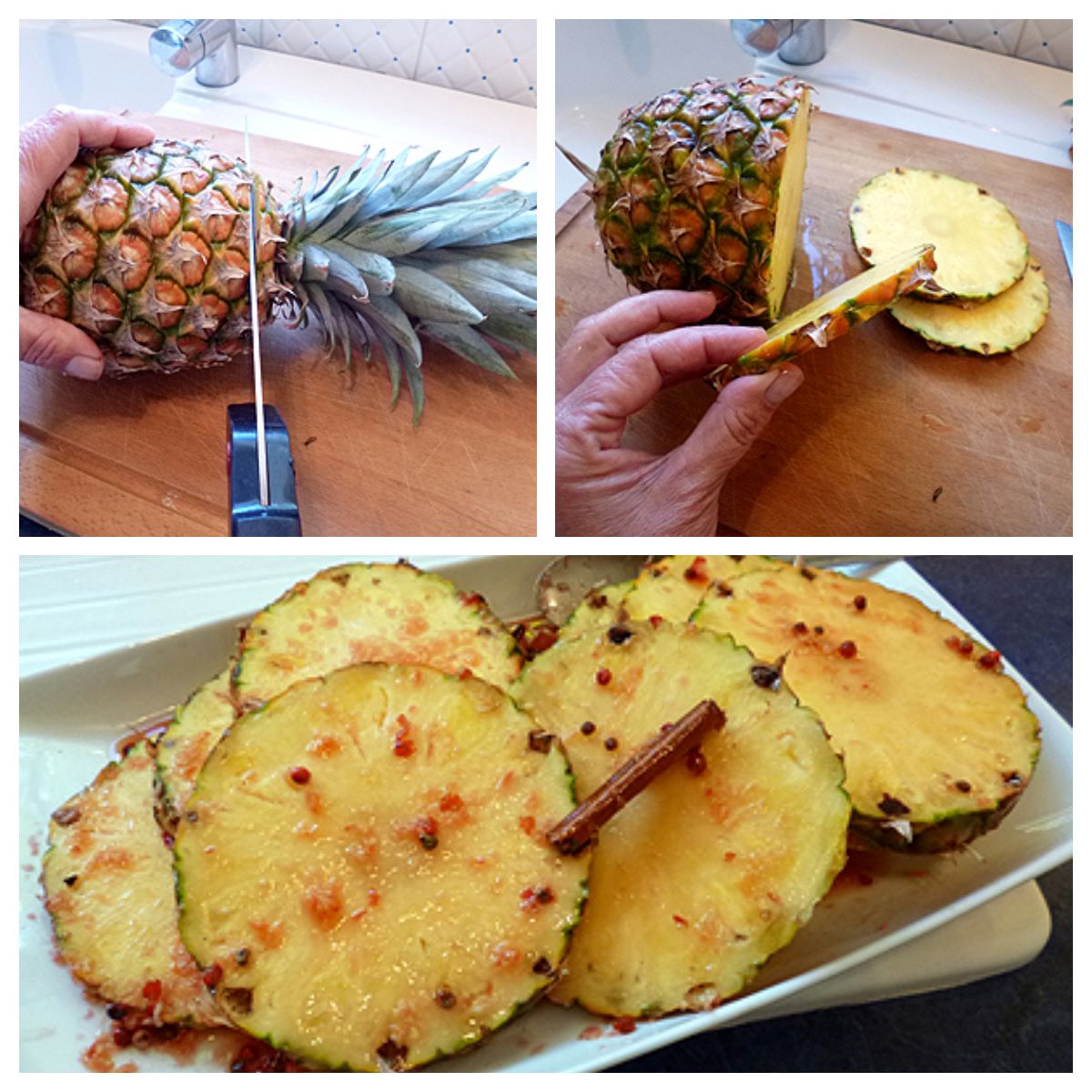 Ananas rôti au gingembre - La recette facile par Toqués 2 Cuisine