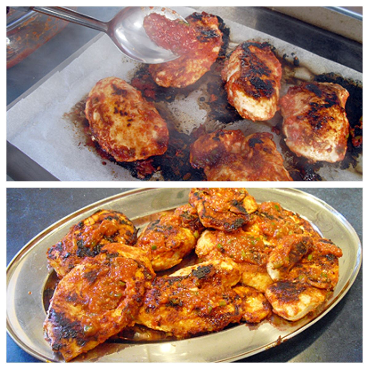 Filet de poulet sauce BBQ - La recette facile par Toqués 2 Cuisine