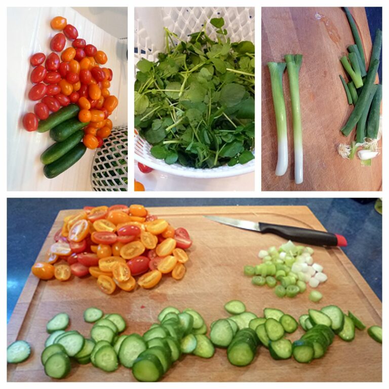 Salade cressonnette - La recette facile par Toqués 2 Cuisine