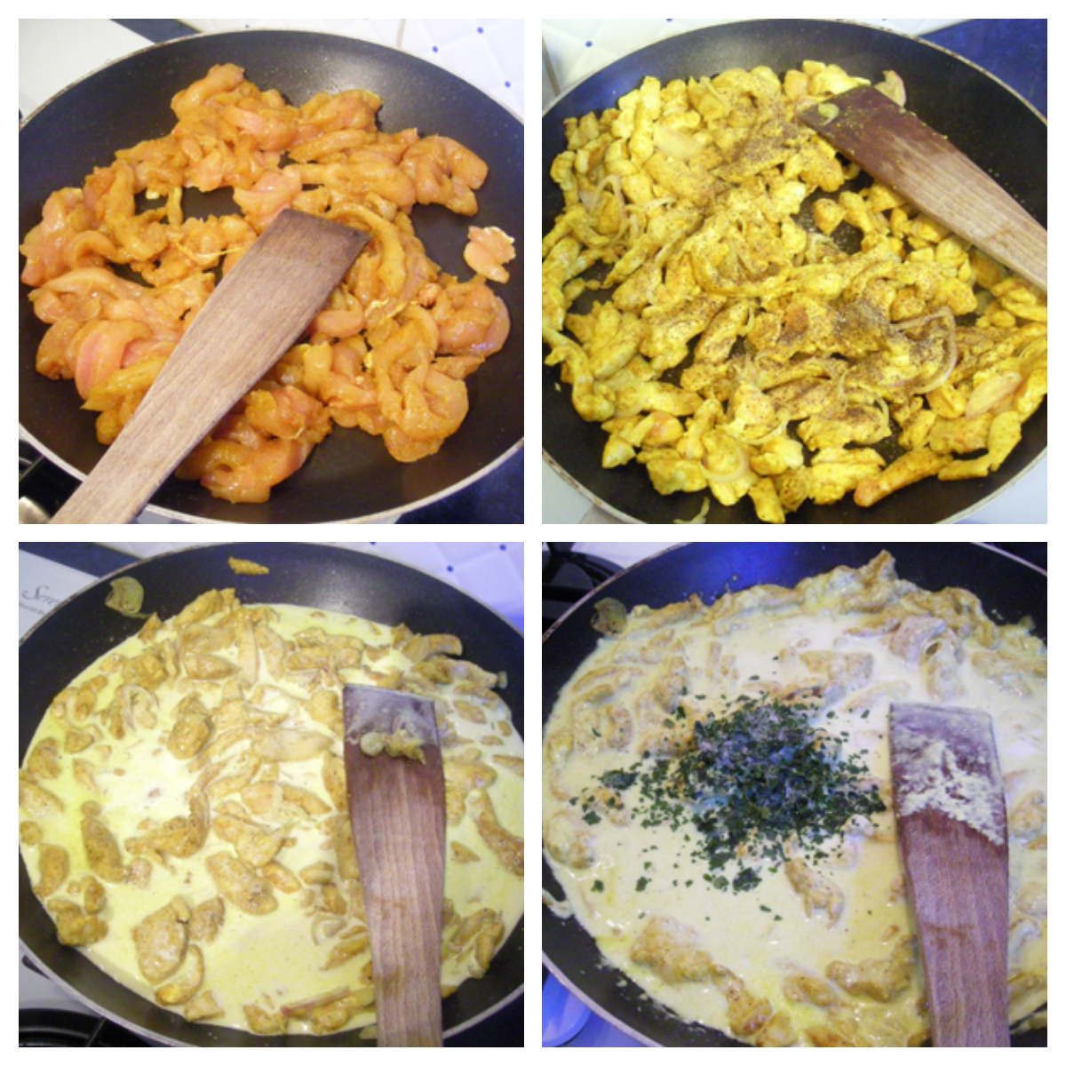 Crêpes au poulet à la Créole - La recette facile par Toqués 2 Cuisine