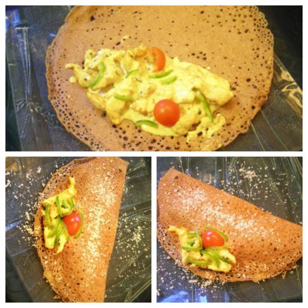 Crêpes au poulet à la Créole - La recette facile par Toqués 2 Cuisine