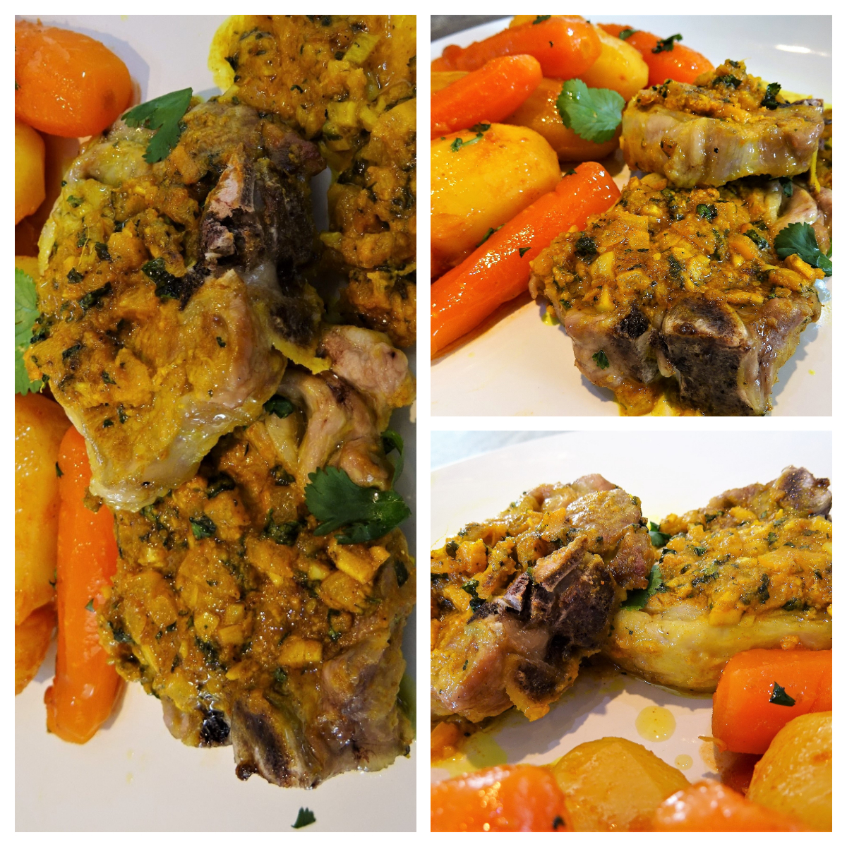 Côtes d'agneau au citron confit sur plat CRISP - La recette facile par ...