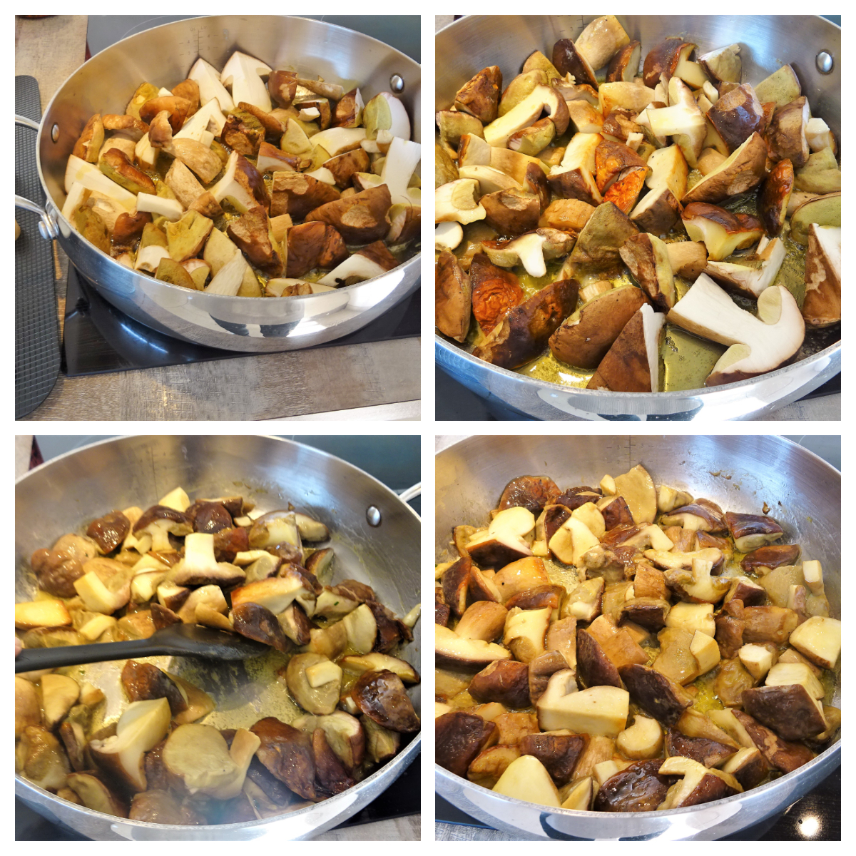 Comment Faire Cuire Des Cèpes à La Poêle