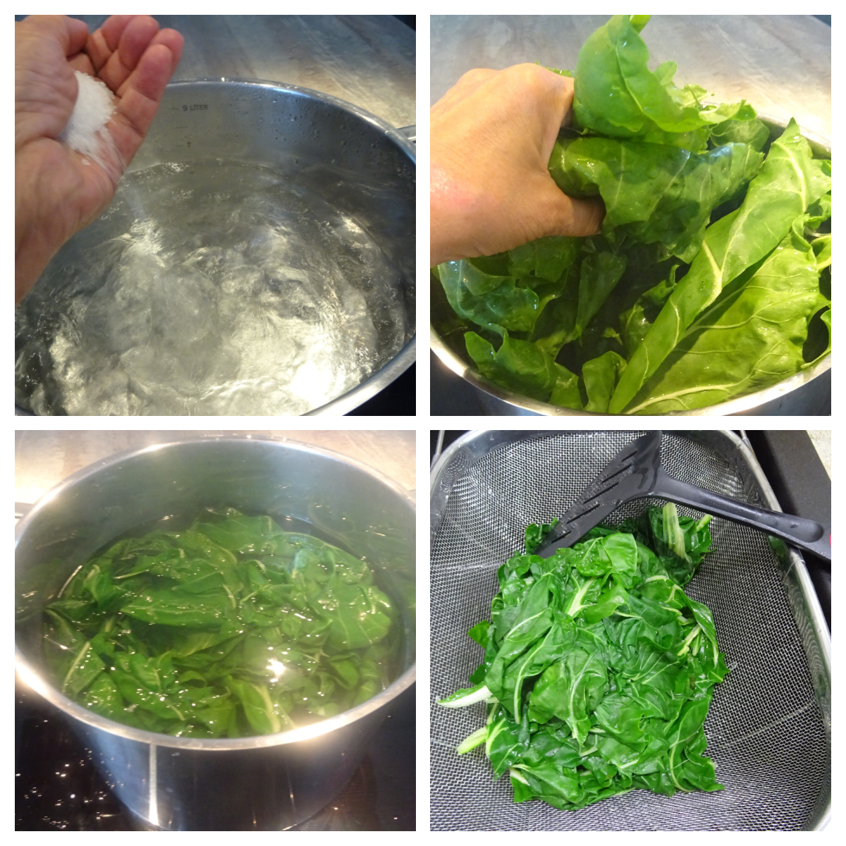 Comment préparer des blettes, bettes ou poirées - La recette facile par ...