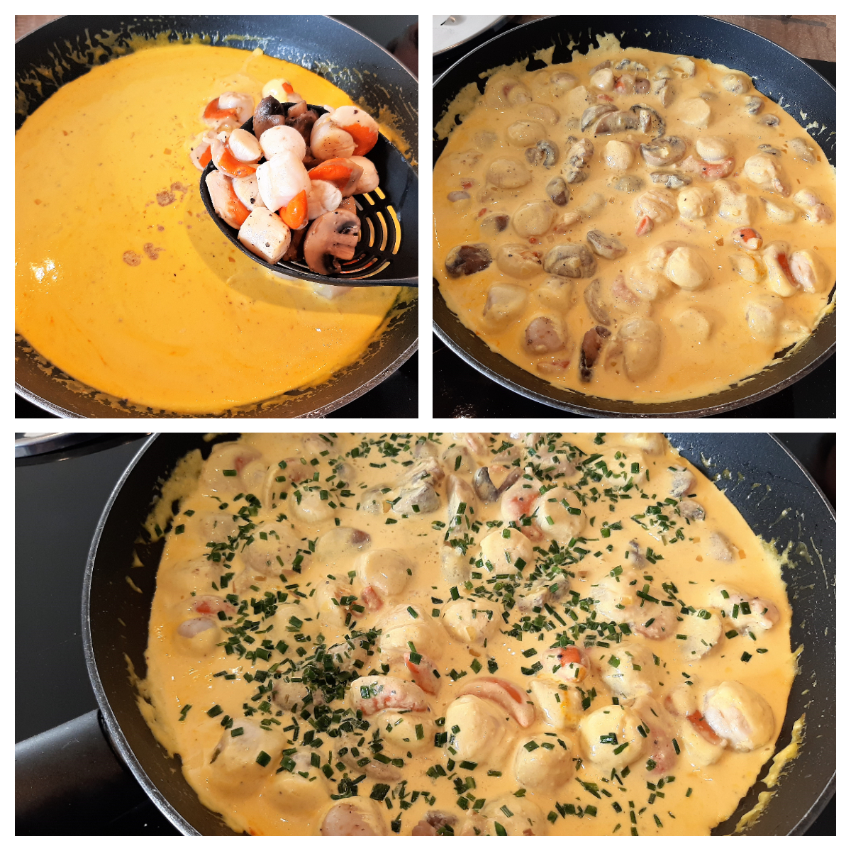 Crêpes aux noix de St Jacques - La recette facile par Toqués 2 Cuisine