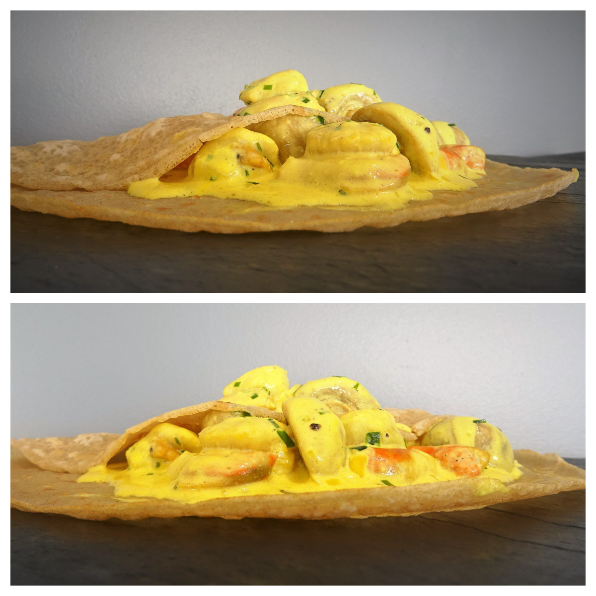 Crêpes aux noix de St Jacques - La recette facile par Toqués 2 Cuisine