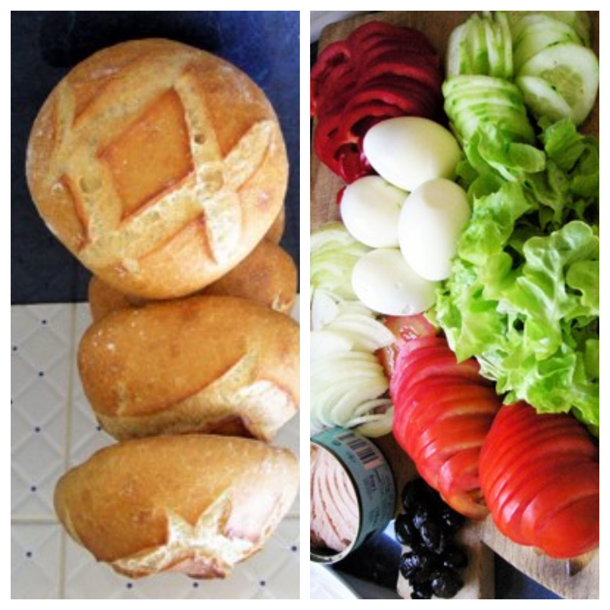 Pan bagna - La recette facile par Toqués 2 Cuisine