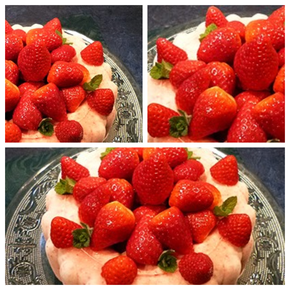Couronne glacée aux fraises - La recette facile par Toqués 2 Cuisine