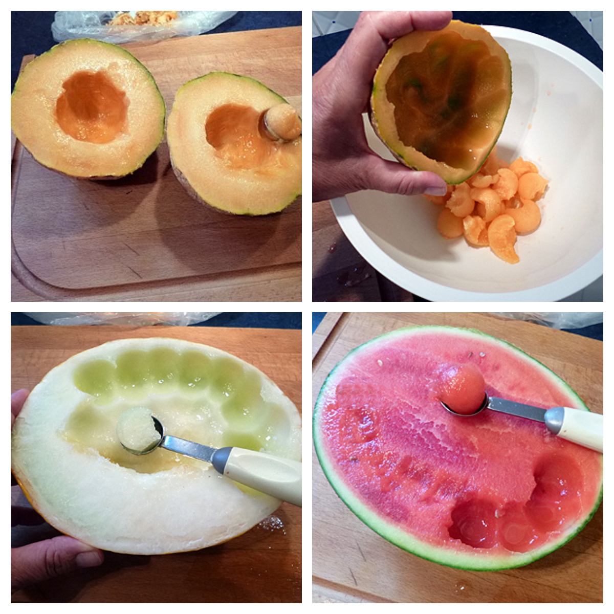 Salade aux 3 melons - La recette facile par Toqués 2 Cuisine