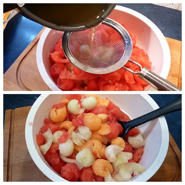 Salade aux 3 melons - La recette facile par Toqués 2 Cuisine