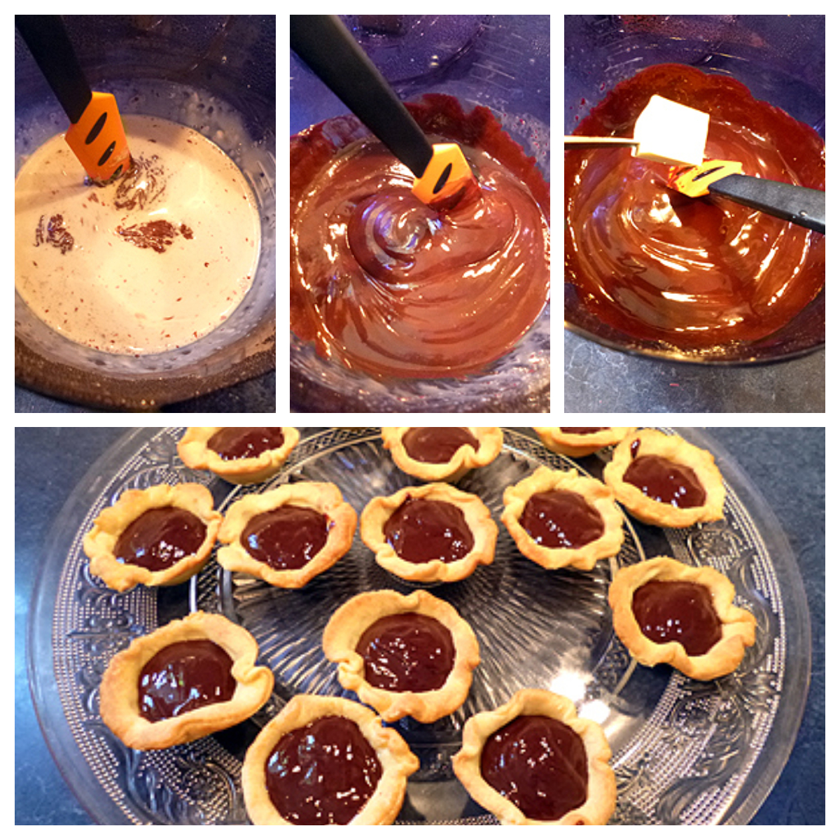 Tartelettes au chocolat - La recette facile par Toqués 2 Cuisine