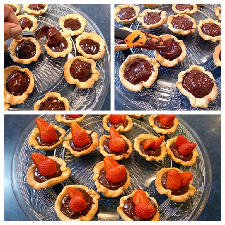 Tartelettes au chocolat - La recette facile par Toqués 2 Cuisine