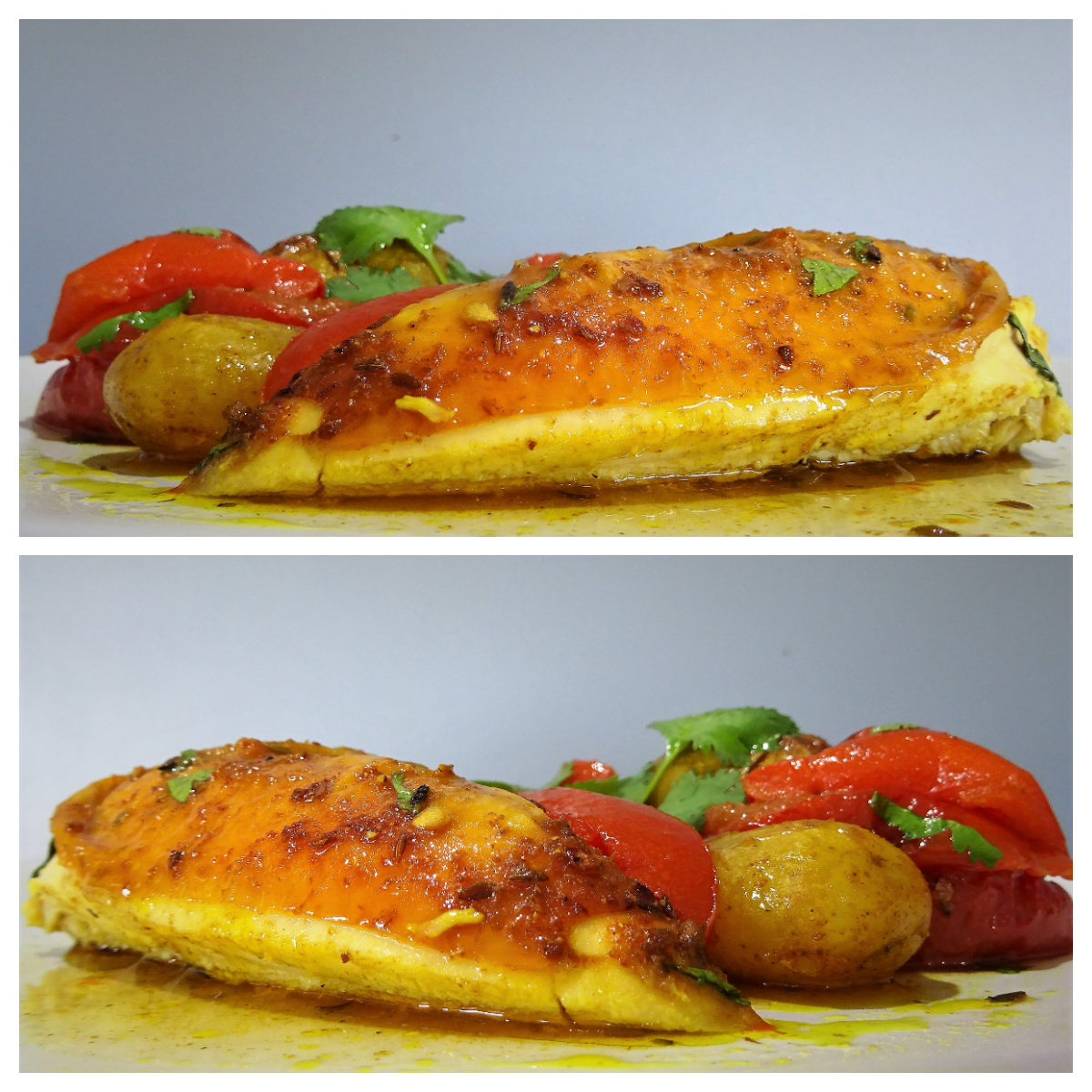 Poulet rôti aux épices orientales - La recette facile par Toqués 2 Cuisine