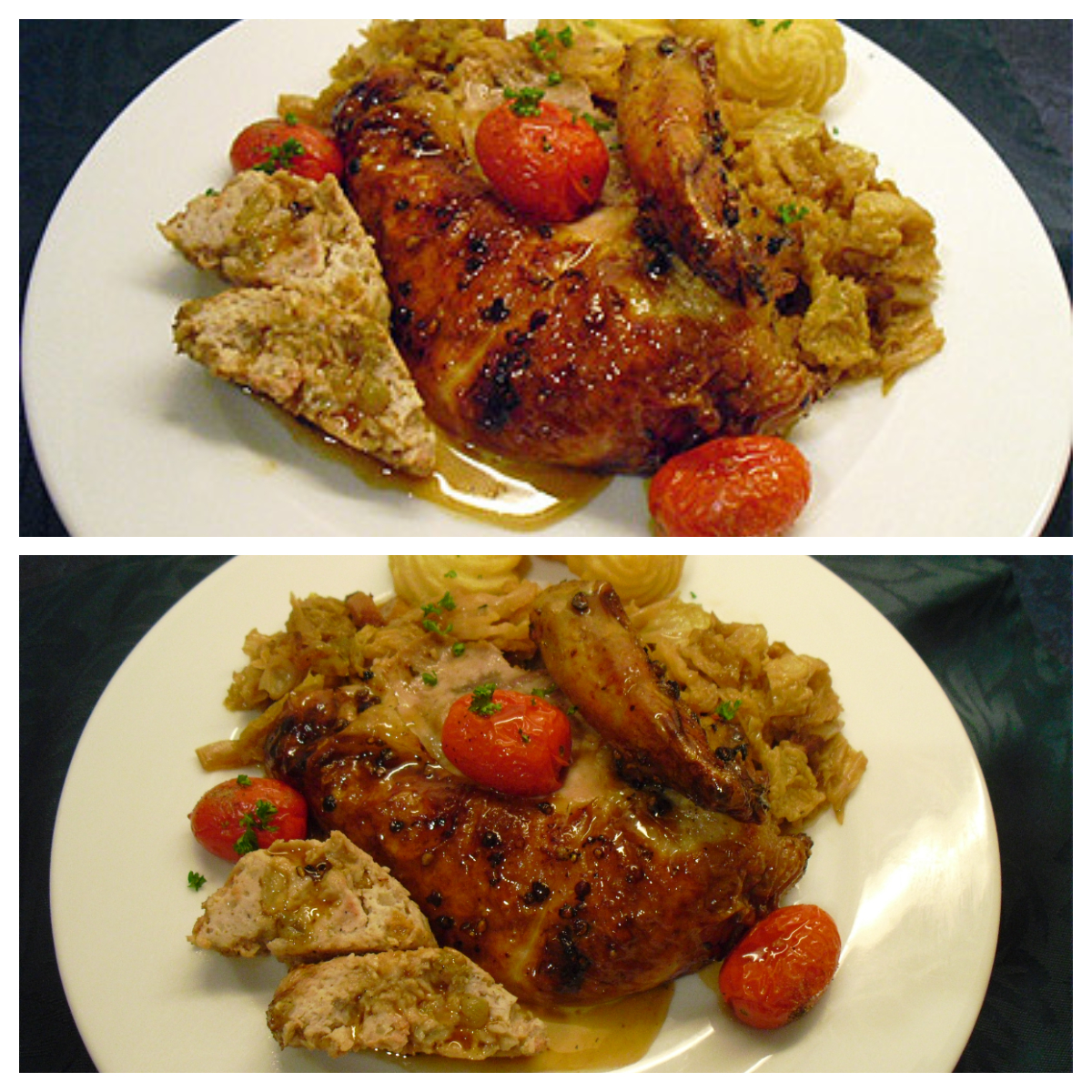 Pintade farcie au foie gras - La recette facile par Toqués 2 Cuisine