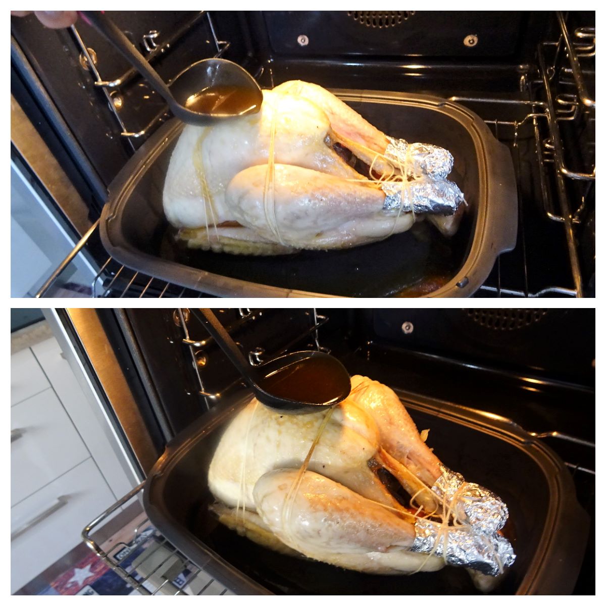 Dinde rôtie aux cèpes - La recette facile par Toqués 2 Cuisine