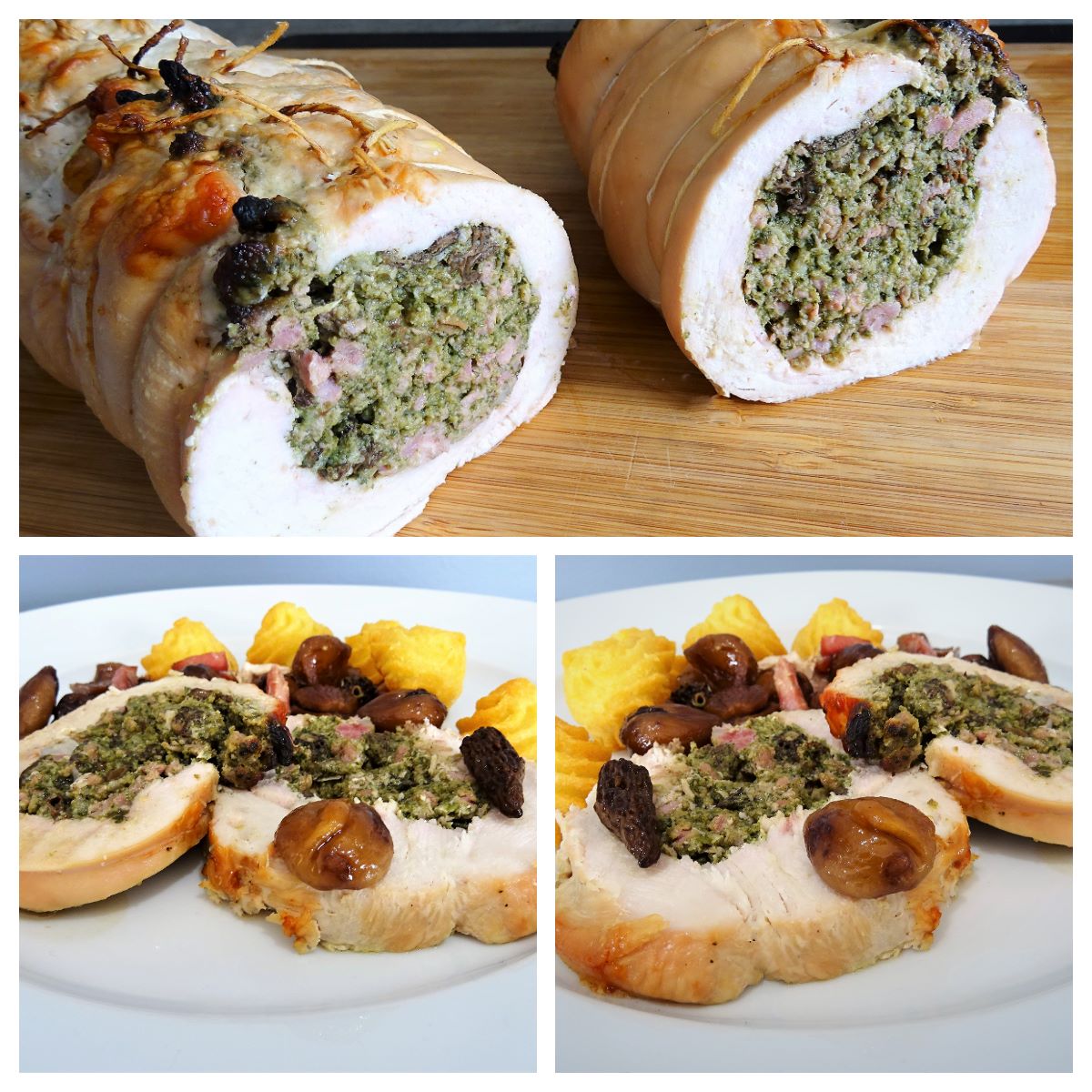 Filet de dinde farci aux morilles - La recette facile par Toqués 2 Cuisine
