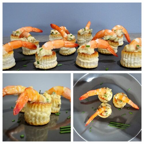 Mini bouchées aux crevettes - La recette facile par Toqués 2 Cuisine