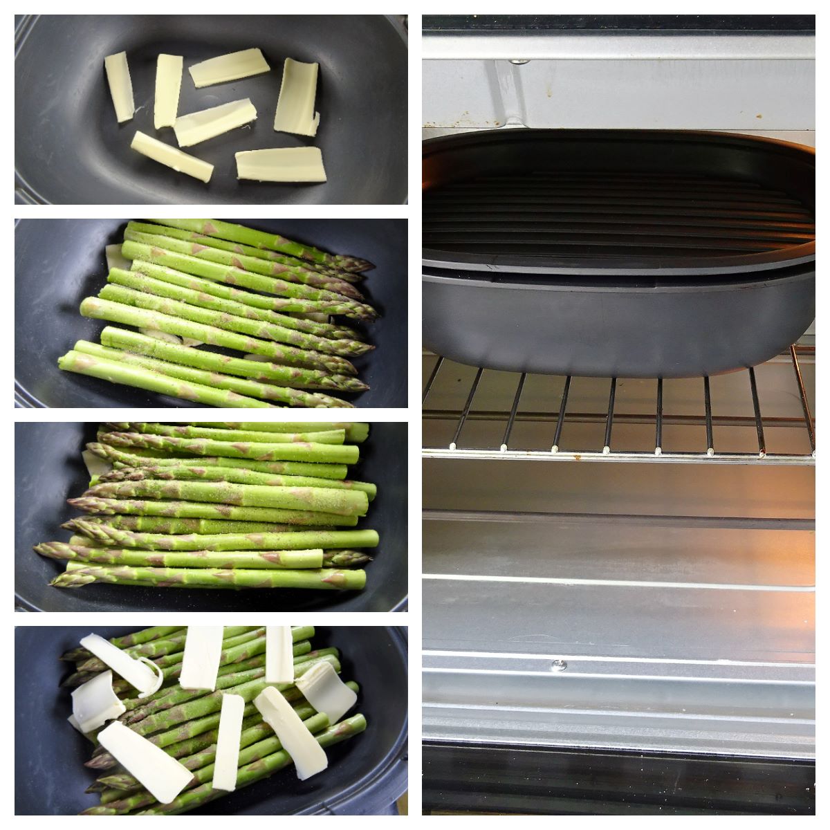 Asperges vertes rôties au four - La recette facile par Toqués 2 Cuisine