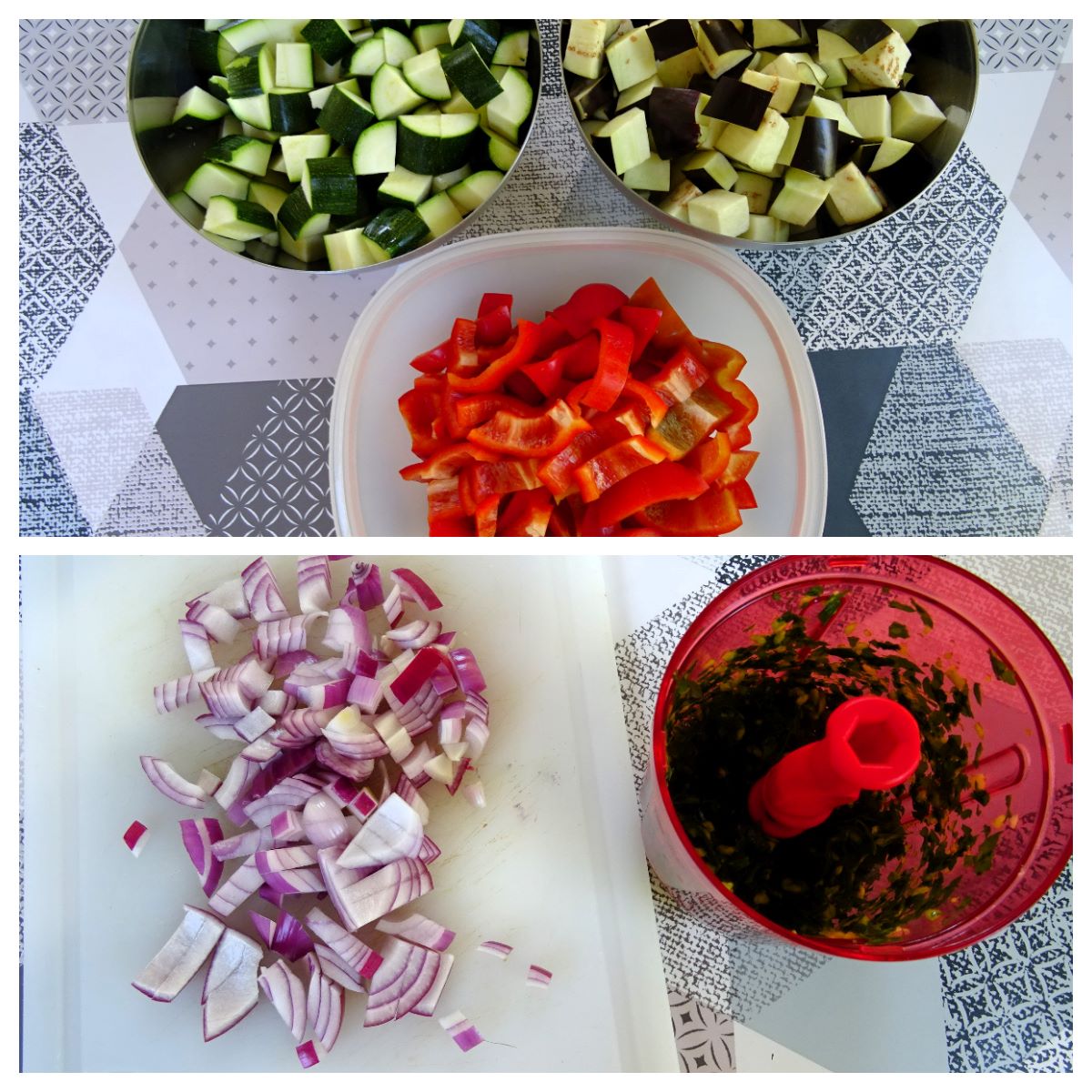 Poulet à la ratatouille - La recette facile par Toqués 2 Cuisine