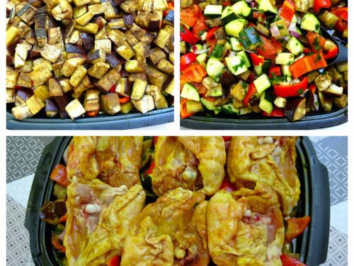 Poulet à la ratatouille - La recette facile par Toqués 2 Cuisine